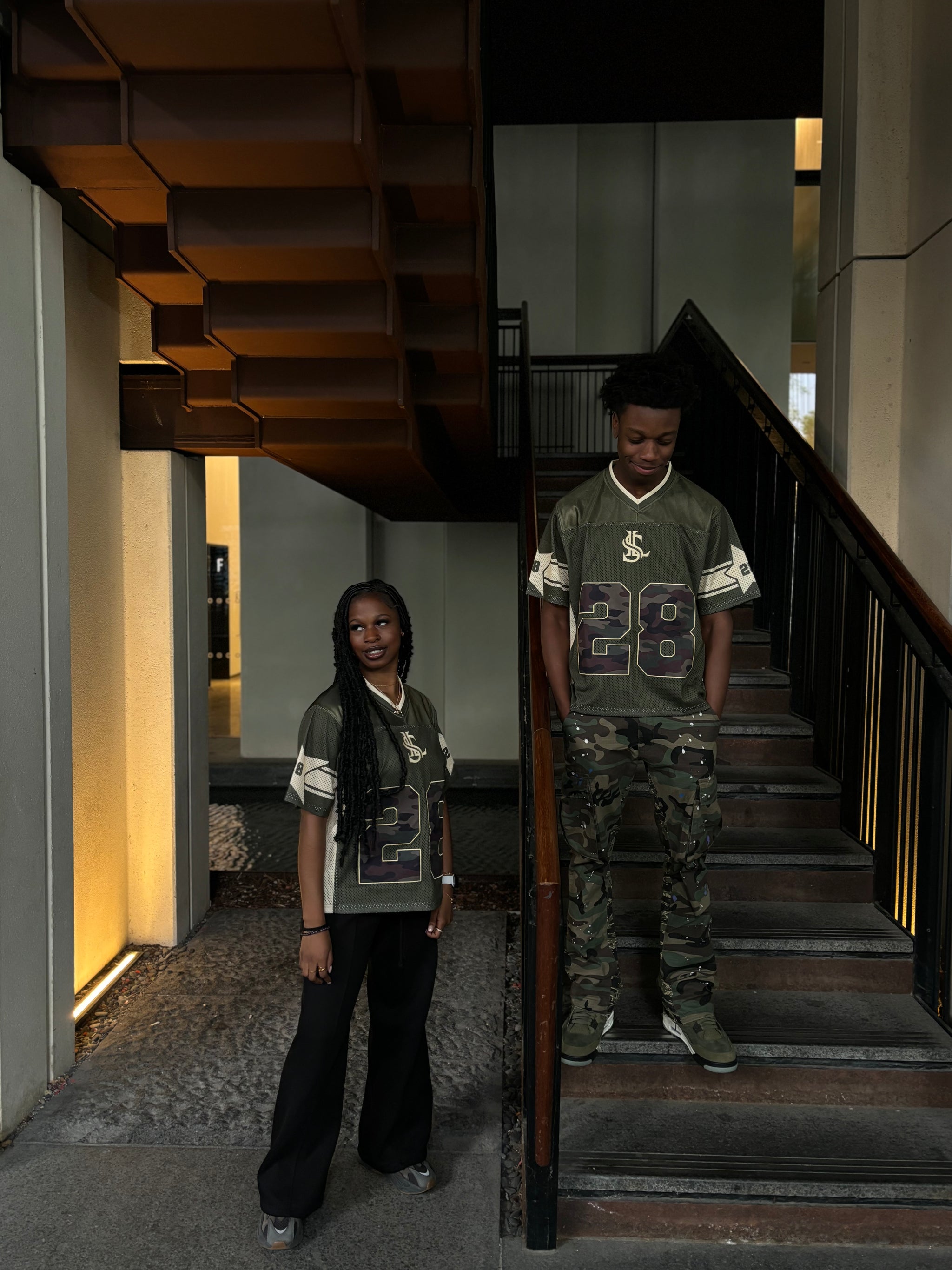 SOUL LDN "Camo 28" Olive Green Jersey – soulldn